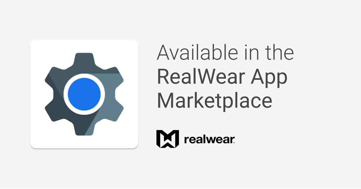Webview 83 - RealWear App Marketplace